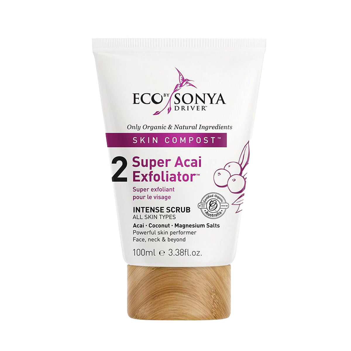 Super Acai Exfoliator 100ml – Organica Collective Boutique Shop